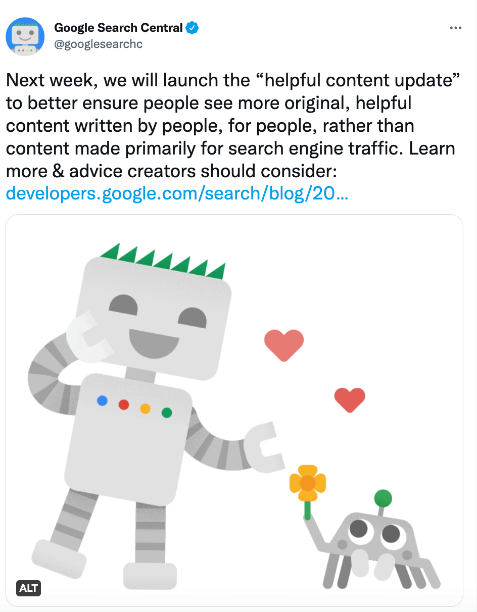 Helpful Content Guide - Click Intelligence