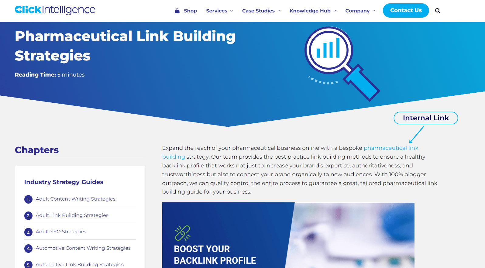 Why You Need To Use Internal Links To Build Content Hierarchy Click Intelligence